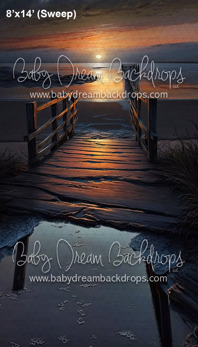 Perfect Beach Path Sweep (SM) – Baby Dream Backdrops