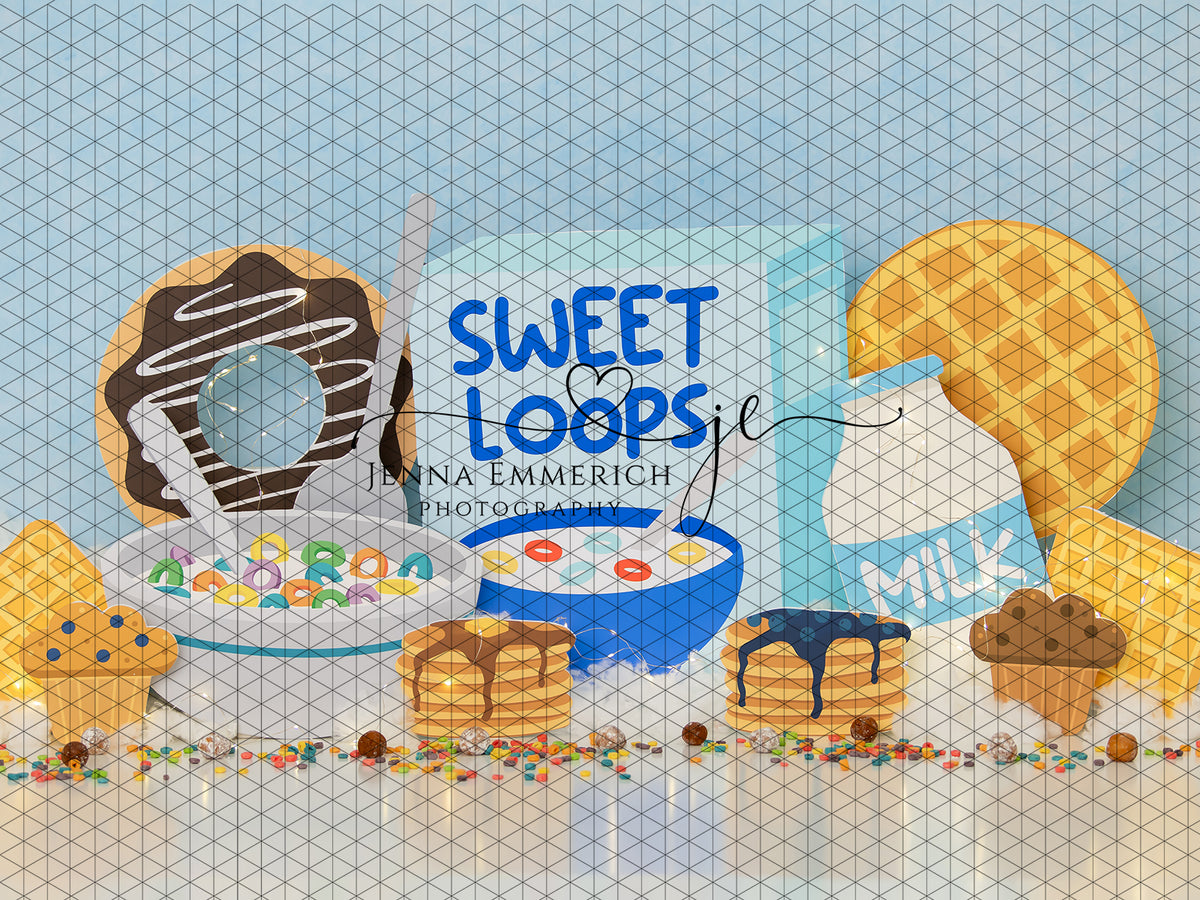 Sweet Loops Breakfast (JE) – Baby Dream Backdrops