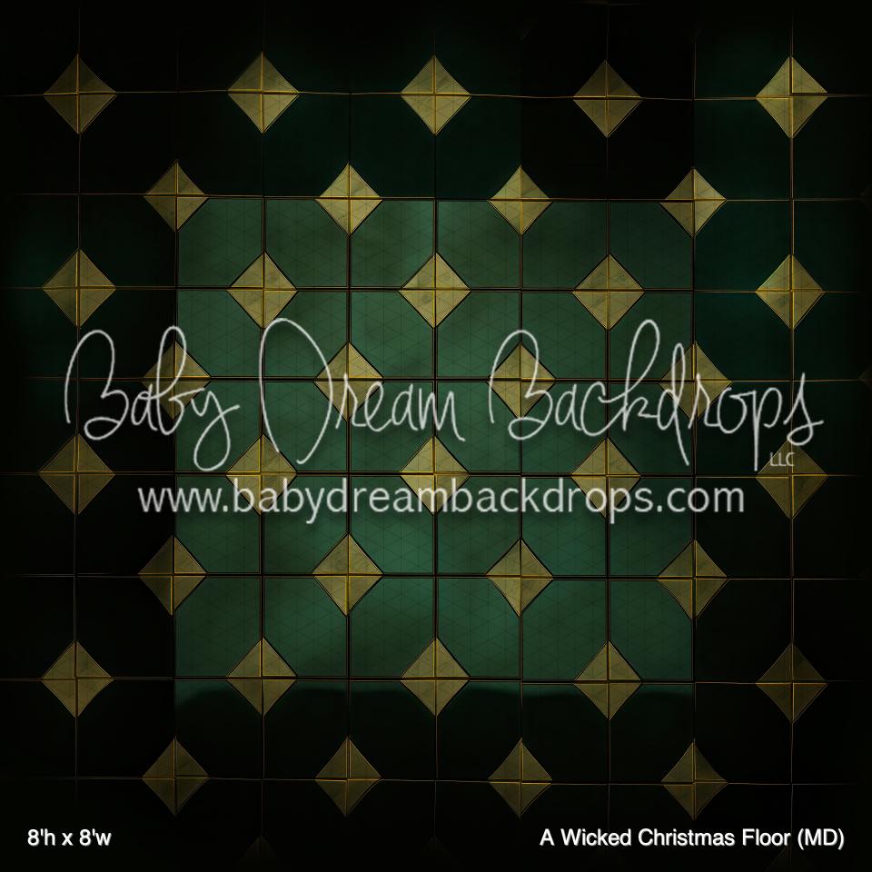 A Wicked Christmas Fabric Floor (MD) – Baby Dream Backdrops