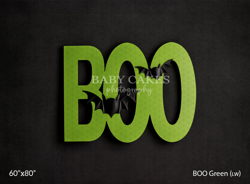 BOO Green (LW) — Baby Dream Backdrops