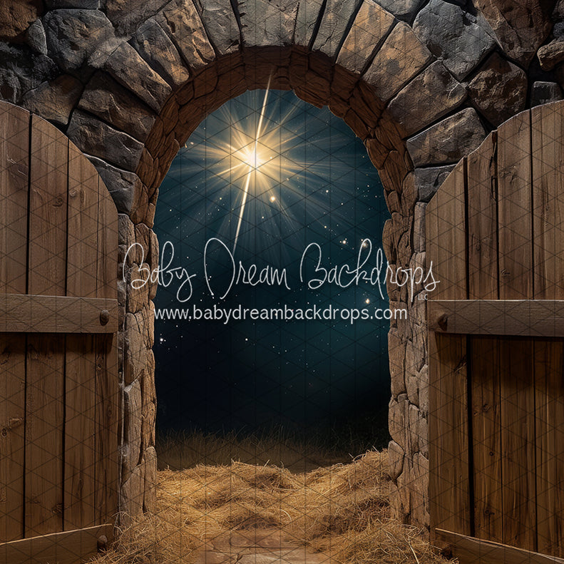 Bethlehem Stable (JA) — Baby Dream Backdrops