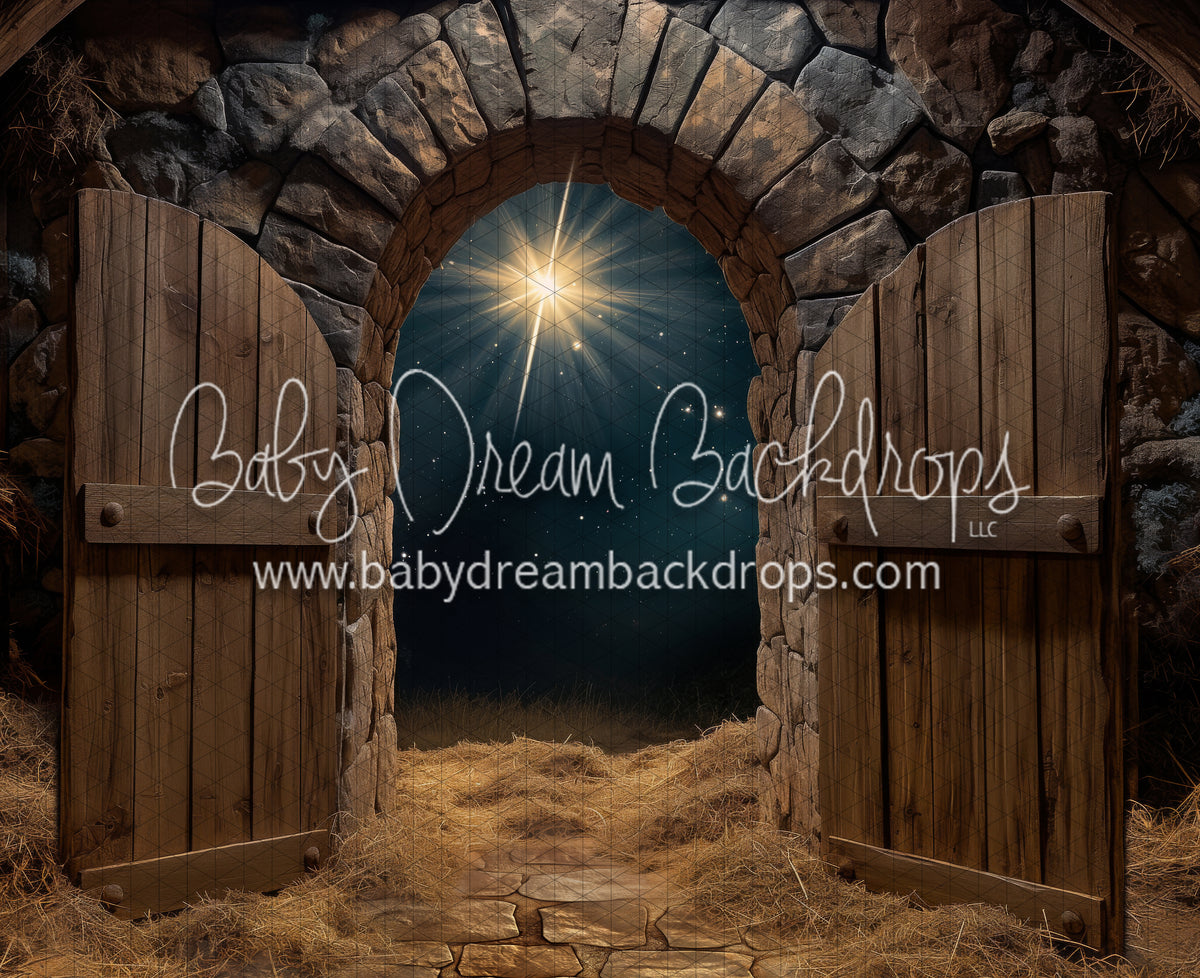 Bethlehem Stable (JA) — Baby Dream Backdrops