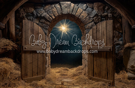 Bethlehem Stable (JA) — Baby Dream Backdrops