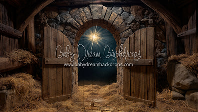 Bethlehem Stable (JA) — Baby Dream Backdrops