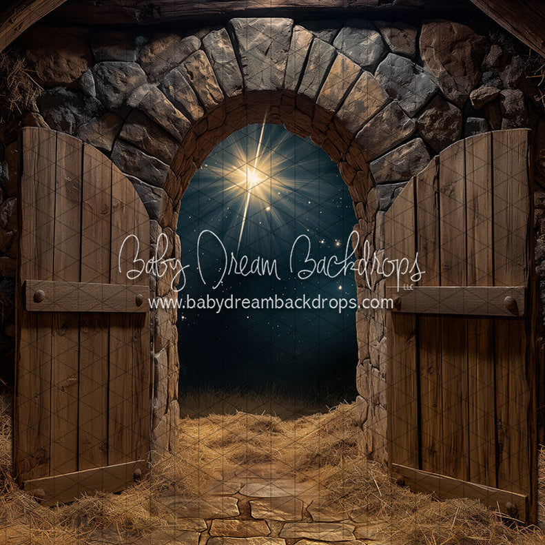 Bethlehem Stable (JA) — Baby Dream Backdrops