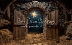 Bethlehem Stable (JA) — Baby Dream Backdrops