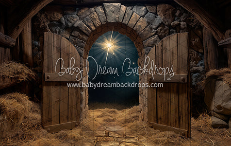 Bethlehem Stable (JA) — Baby Dream Backdrops