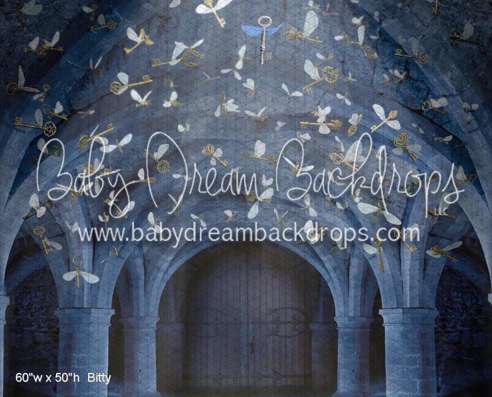 Bitty Flying Keys (WM) — Baby Dream Backdrops