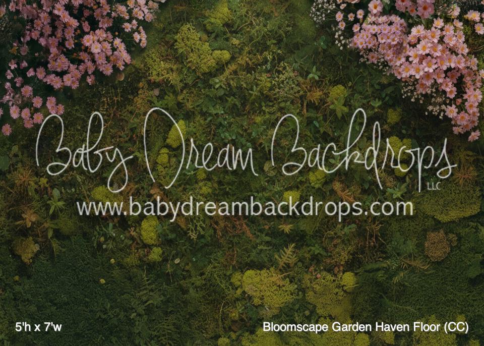 Bloomscape Garden Haven Floor (CC) — Baby Dream Backdrops