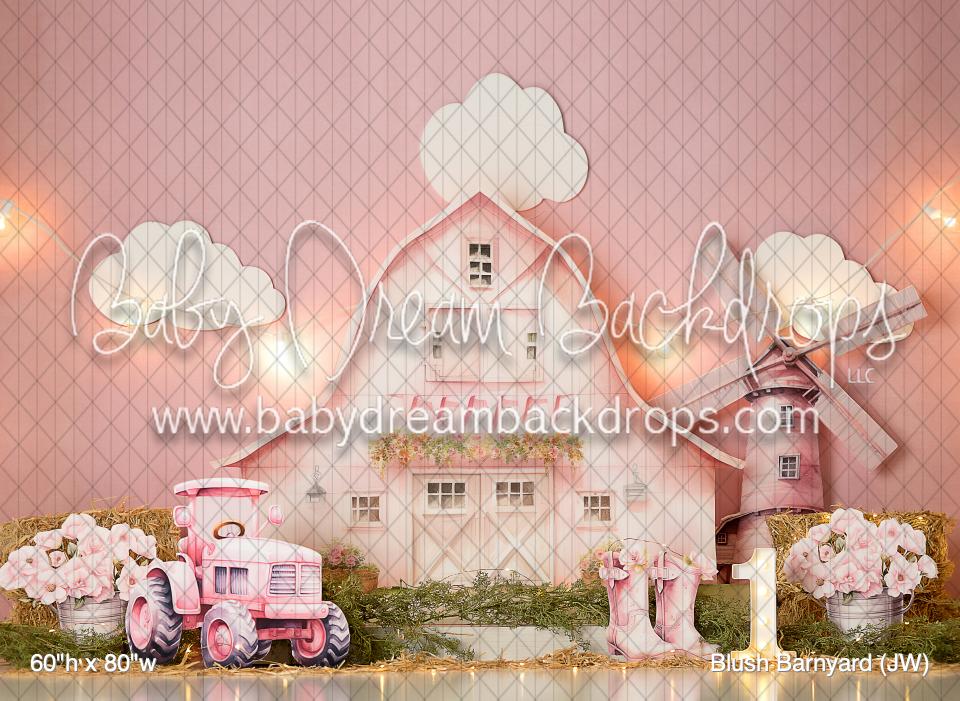Blush Barnyard (JW) — Baby Dream Backdrops
