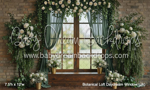 Botanical Loft Daydream Window (JA) — Baby Dream Backdrops