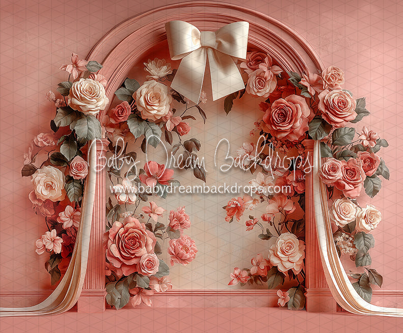 Bowlicious Cozy Coral (CC) — Baby Dream Backdrops