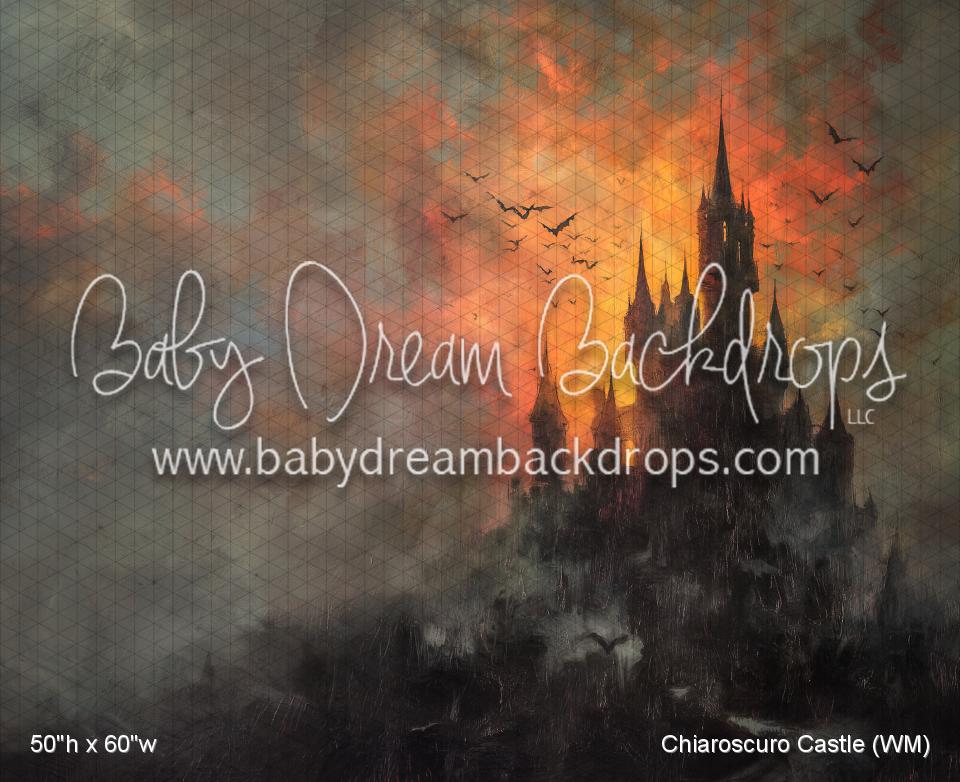 Chiaroscuro Castle (WM) — Baby Dream Backdrops