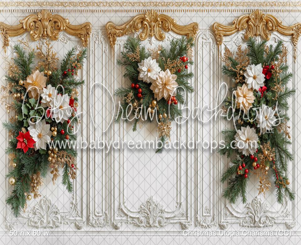 Christmas Utopia Charisma (CC) — Baby Dream Backdrops