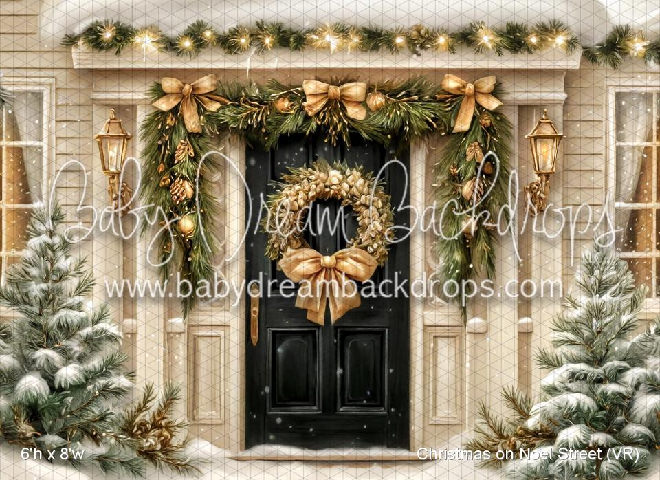 Christmas on Noel Street (VR) — Baby Dream Backdrops