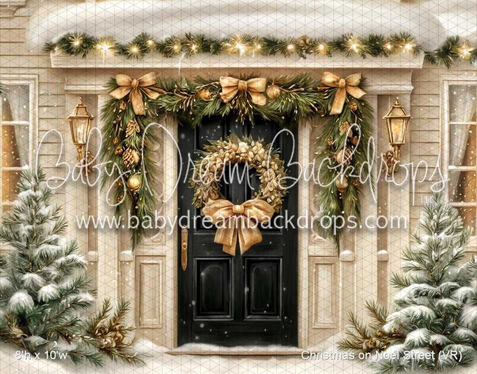 Christmas on Noel Street (VR) — Baby Dream Backdrops
