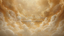 Cloudy Gold Lining (CC) — Baby Dream Backdrops