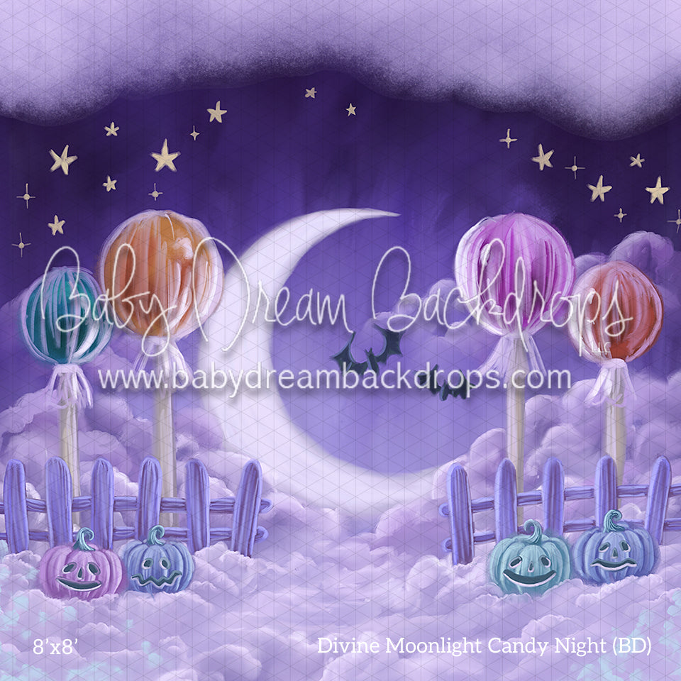Divine Moonlight Candy Night (BD) – Baby Dream Backdrops