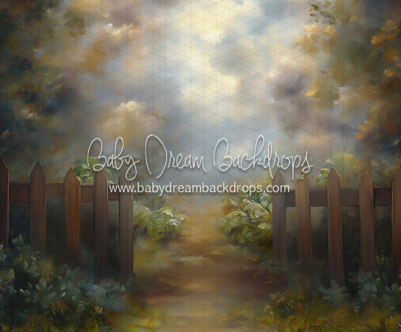 Dreamscape Old McGregor Simple Fence (CC) — Baby Dream Backdrops