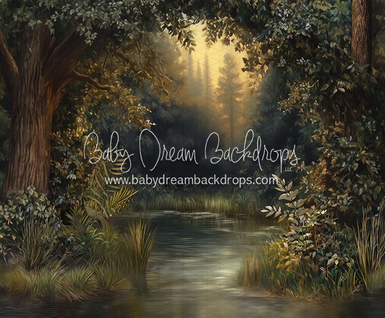 Dreamscape Peek A Boo Pond (CC) — Baby Dream Backdrops