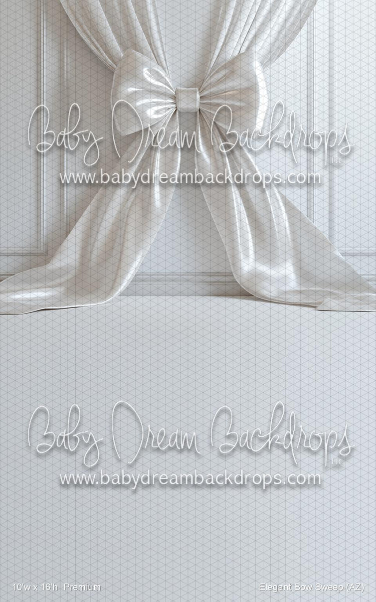 Elegant Bow Sweep (AZ) – Baby Dream Backdrops