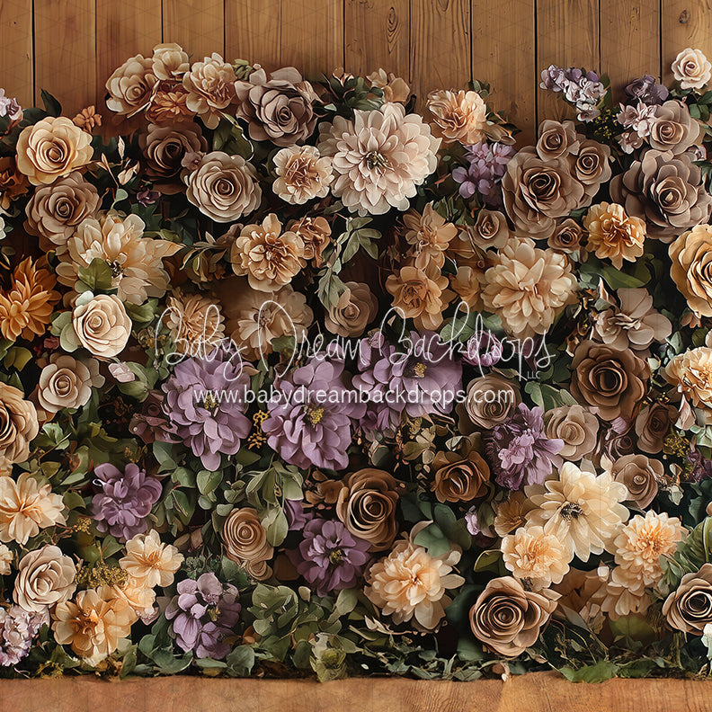 Everbloom Prairie Floral Wall (CC) – Baby Dream Backdrops