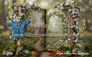 Forest Fables Peter Rabbit (JA) — Baby Dream Backdrops