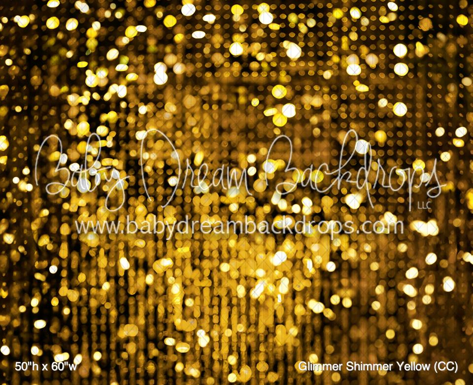 Glimmer Shimmer Yellow (CC) — Baby Dream Backdrops