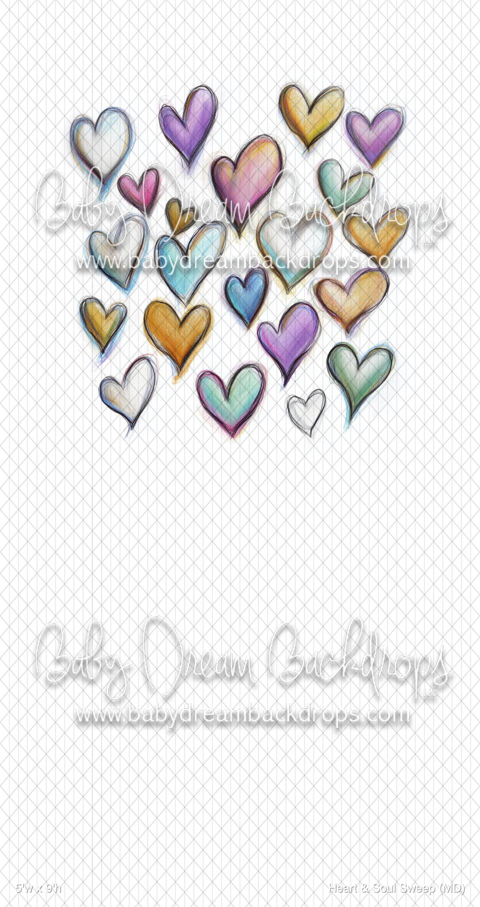 Heart & Soul Sweep (MD) — Baby Dream Backdrops