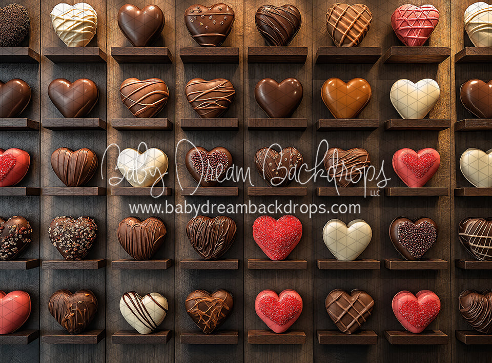 Heartfelt Truffle Wall (KR) — Baby Dream Backdrops