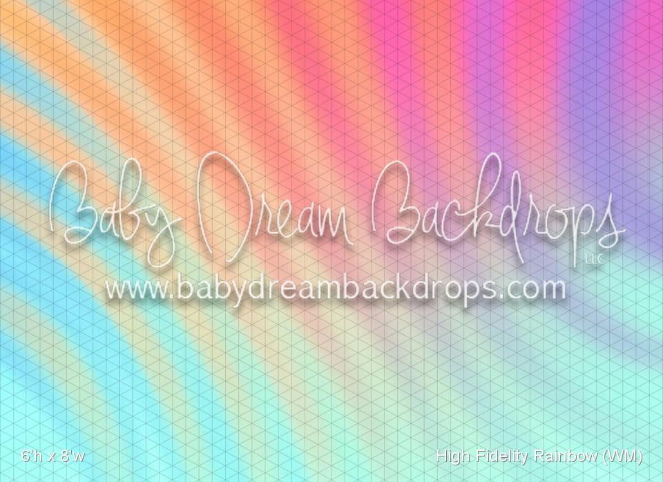 High Fidelity Rainbow (WM) – Baby Dream Backdrops