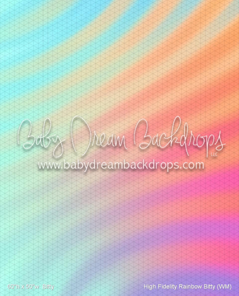 High Fidelity Rainbow Bitty (WM) – Baby Dream Backdrops