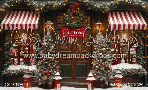 Hot Cocoa Cafe (JA) — Baby Dream Backdrops