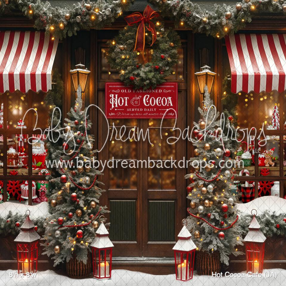 Hot Cocoa Cafe (JA) — Baby Dream Backdrops