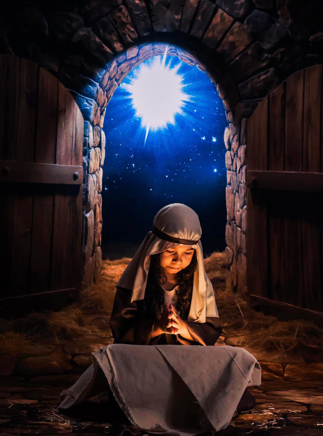 Bethlehem Stable (JA) — Baby Dream Backdrops