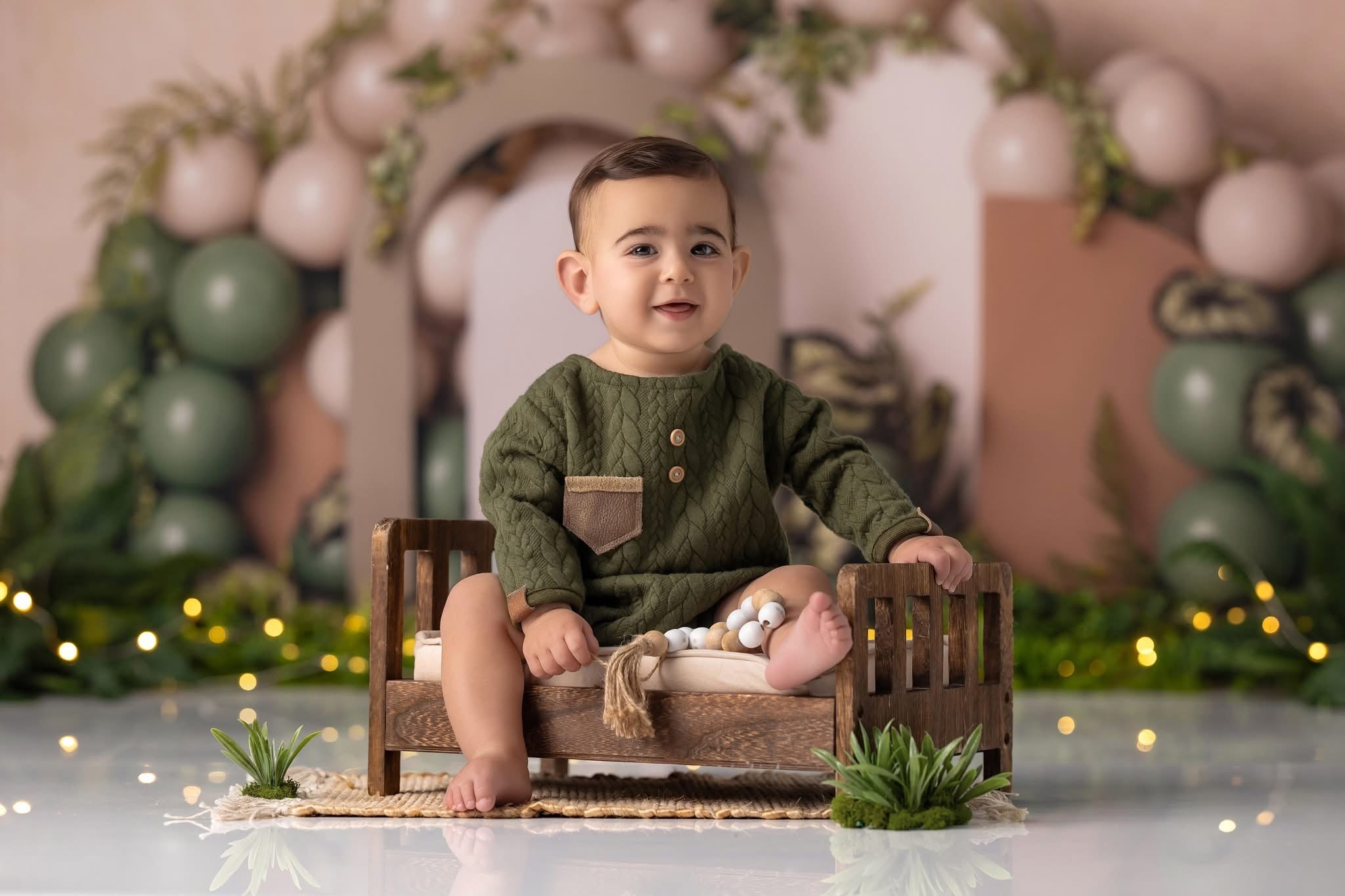 Leafy Arches (LW) — Baby Dream Backdrops