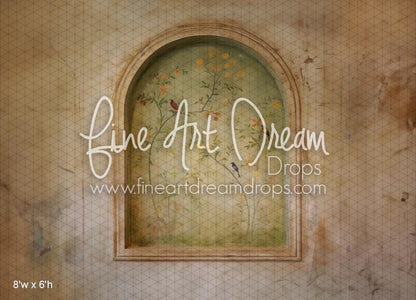 Italian Fresco Window (WM) — Baby Dream Backdrops