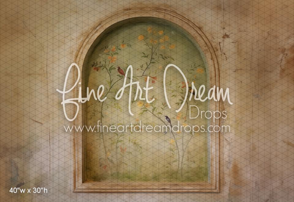 Itty Bitty Italian Fresco Window (WM) – Baby Dream Backdrops