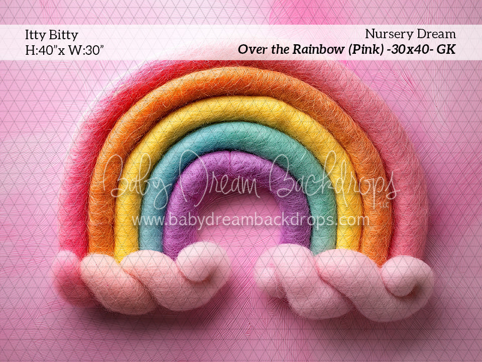 Itty Bitty Nursery Dream Over the rainbow (Pink) (GK) — Baby Dream ...