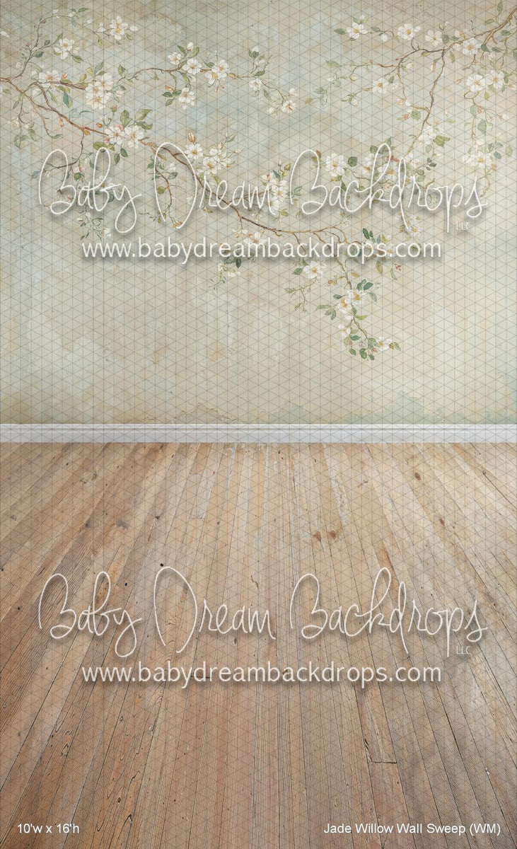 Jade Willow Wall Sweep (WM) – Baby Dream Backdrops