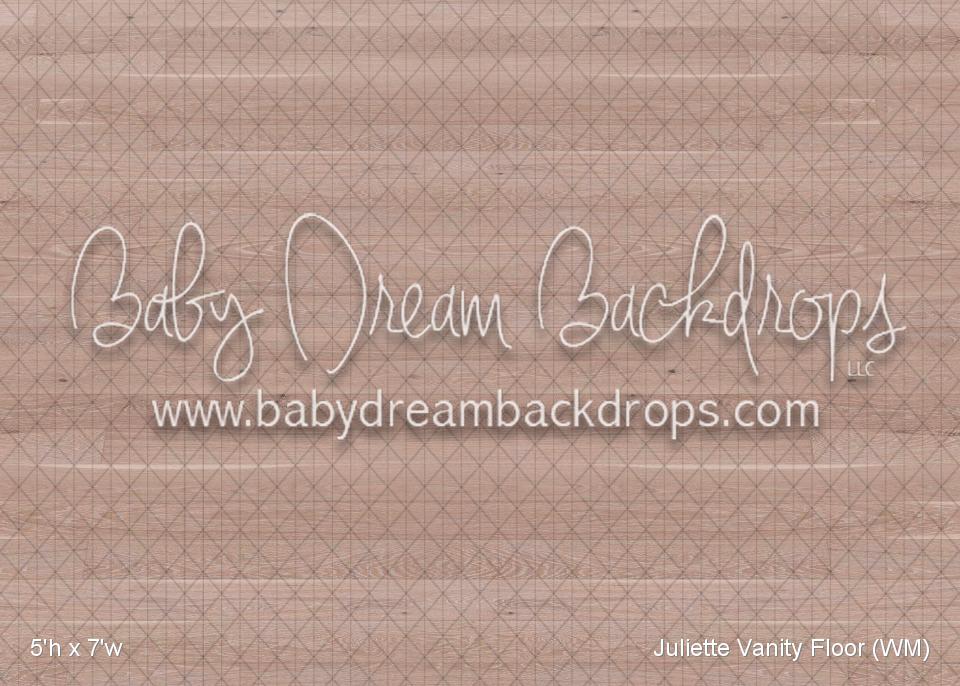 Juliette Vanity Fabric Floor (WM) — Baby Dream Backdrops
