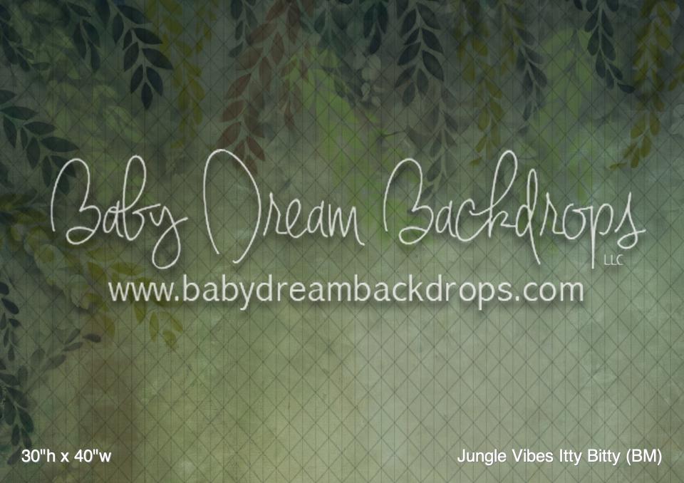 Jungle Vibes Itty Bitty (BM) — Baby Dream Backdrops