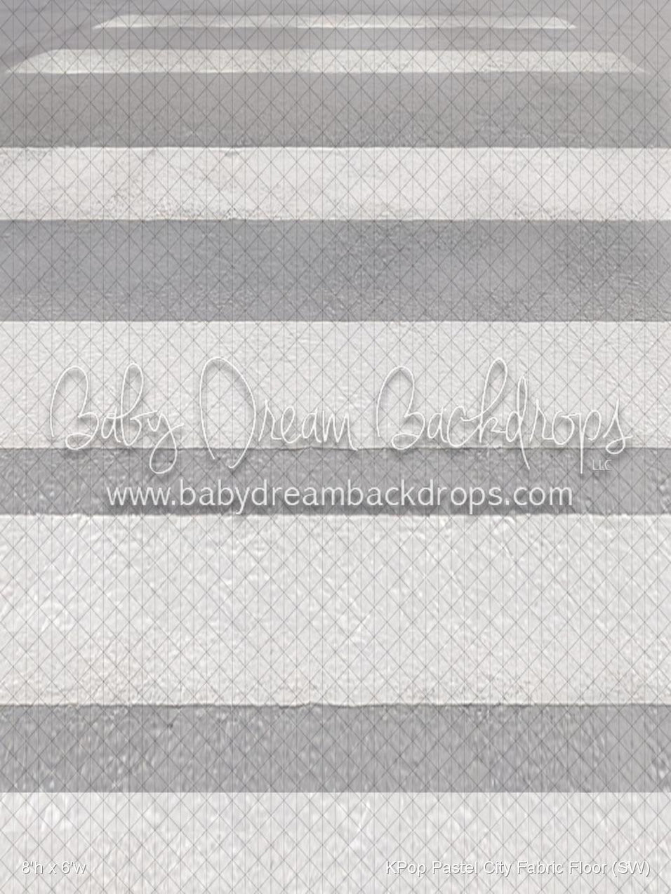 KPop Pastel City Fabric Floor (SW) — Baby Dream Backdrops