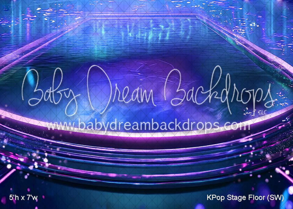 KPop Stage Fabric Floor (SW) — Baby Dream Backdrops