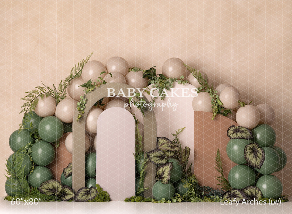 Leafy Arches (LW) — Baby Dream Backdrops