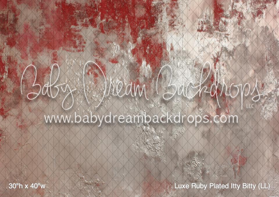 Luxe Ruby Plated Itty Bitty (LL) — Baby Dream Backdrops