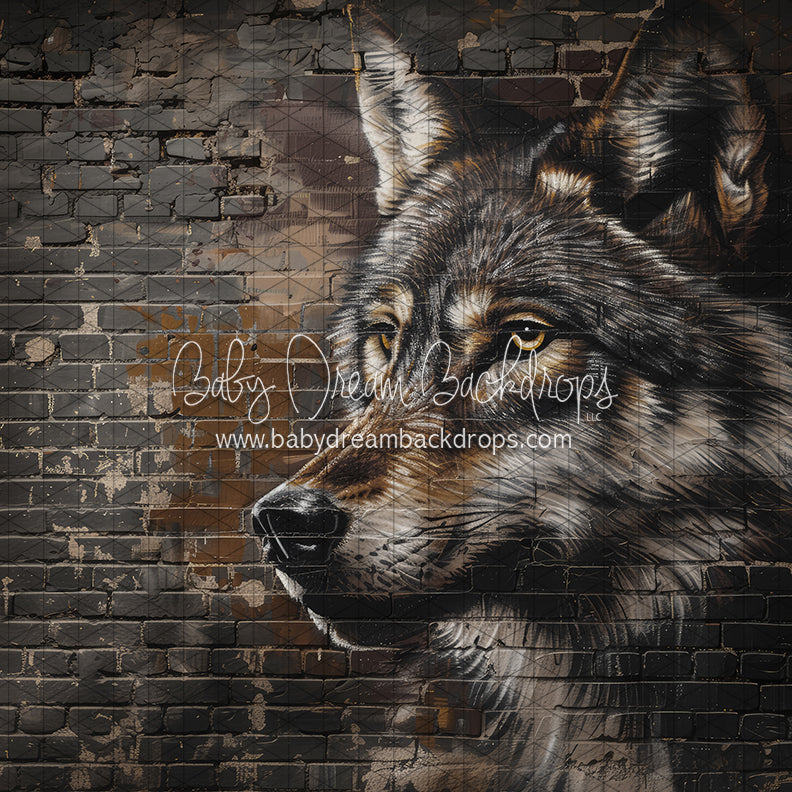 Mascot Brick Wolves (JA) — Baby Dream Backdrops