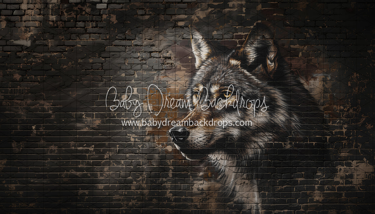 Mascot Brick Wolves (JA) – Baby Dream Backdrops