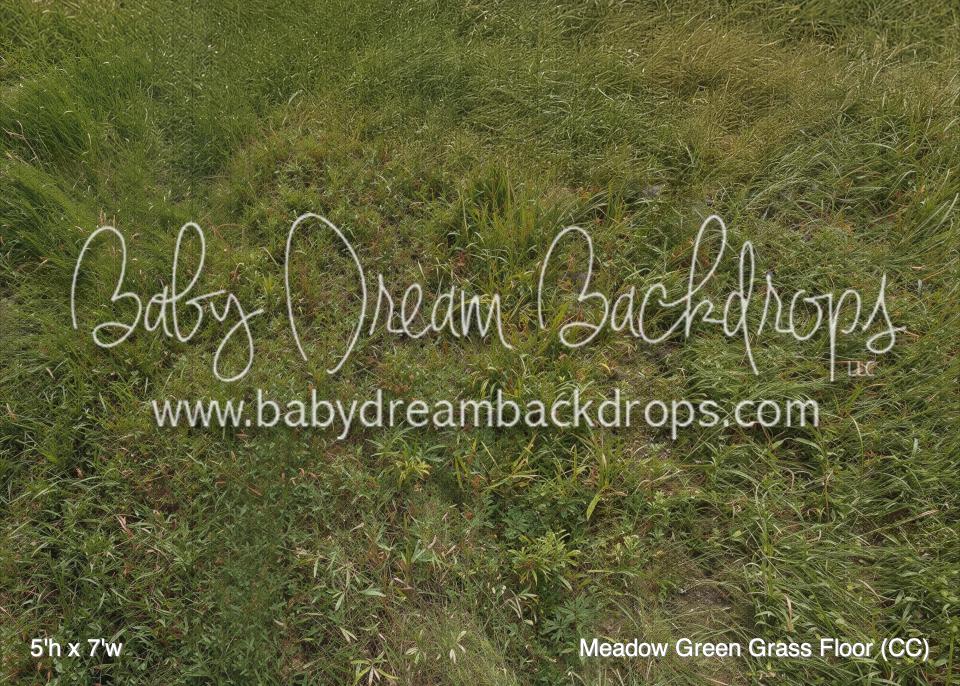 Meadow Green Grass Floor (CC) — Baby Dream Backdrops