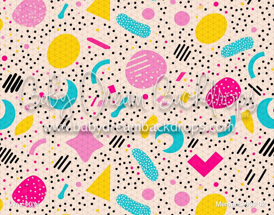 Memphis 90s 02 (MD) – Baby Dream Backdrops